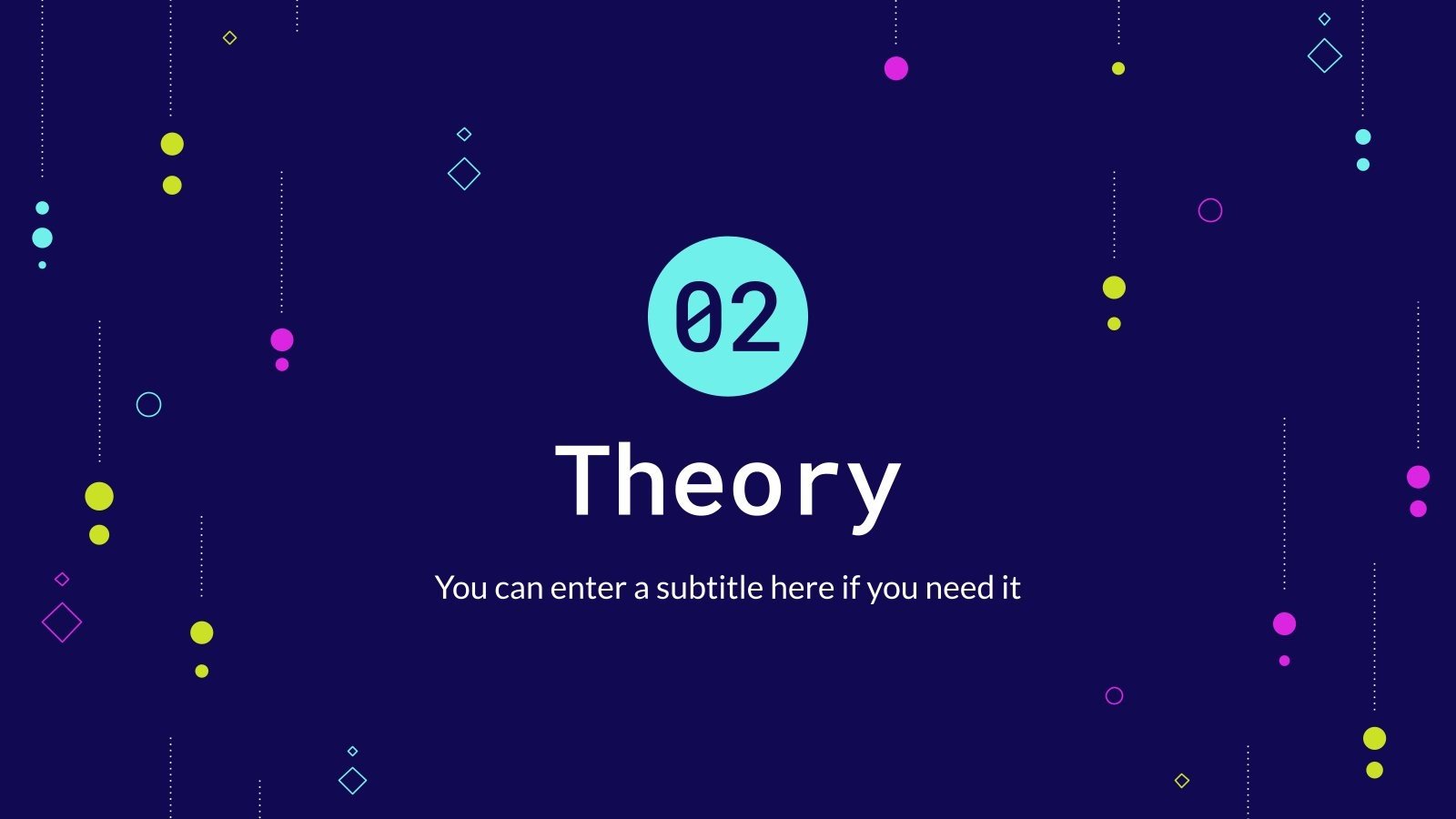 Geometric & Futuristic Style Computer Theme for College