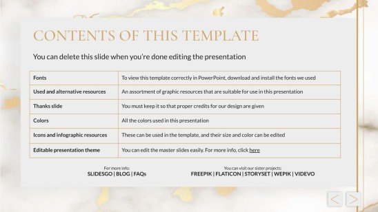 New Year Goals Google Slides theme & PowerPoint template