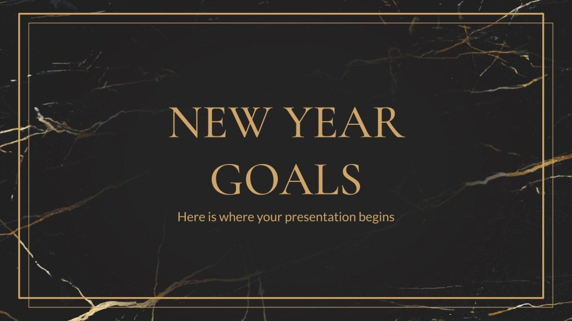 Free templates about Goals for Google Slides & PowerPoint