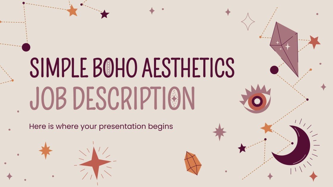 Free Google Slides & PPT templates related to Job Descriptions