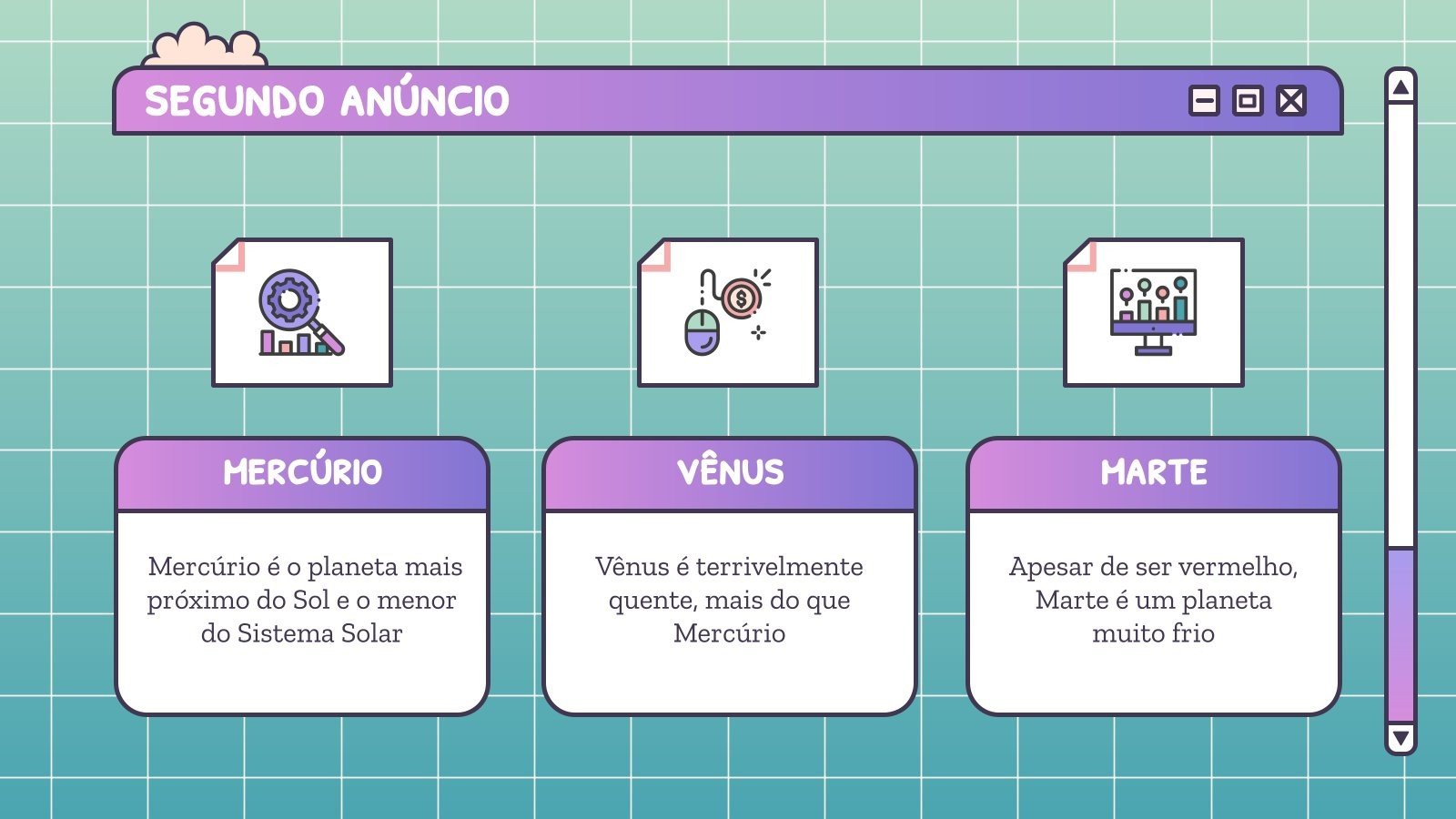 Kawaii Interface Newsletter | Google Slides & PowerPoint