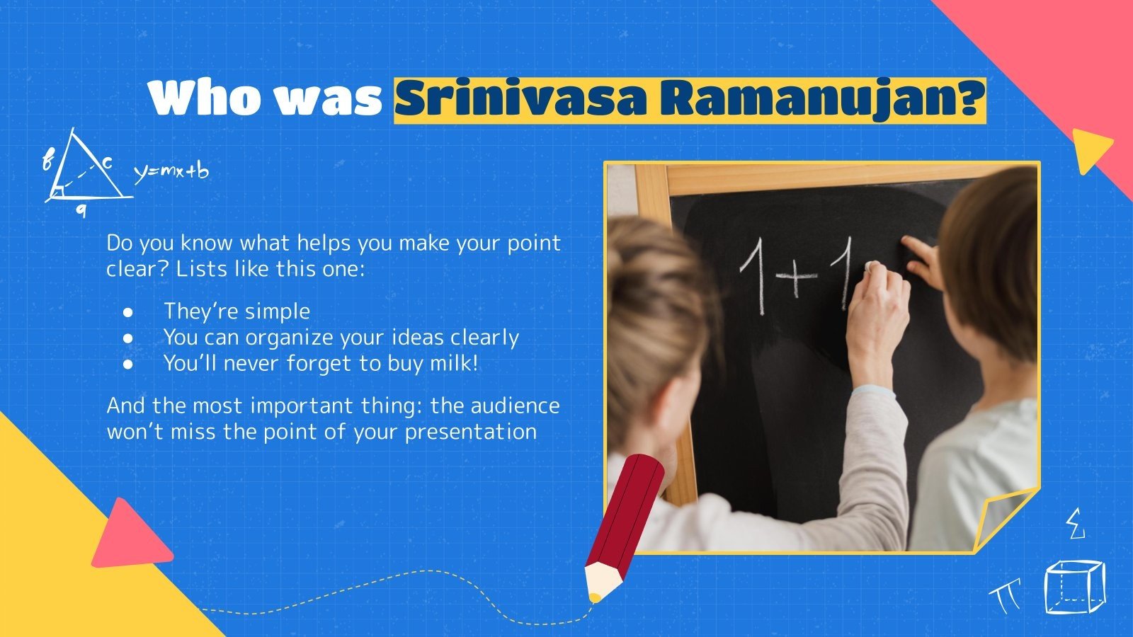 Enjoy Mathematics Day at School! | Google Slides & PPT