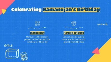 ¡Día de las Matemáticas en la escuela! | Google Slides y PPT