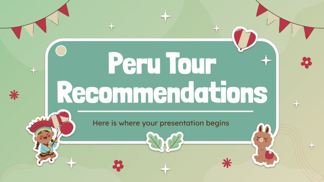 Free Google Slides and PowerPoint Templates about Peru