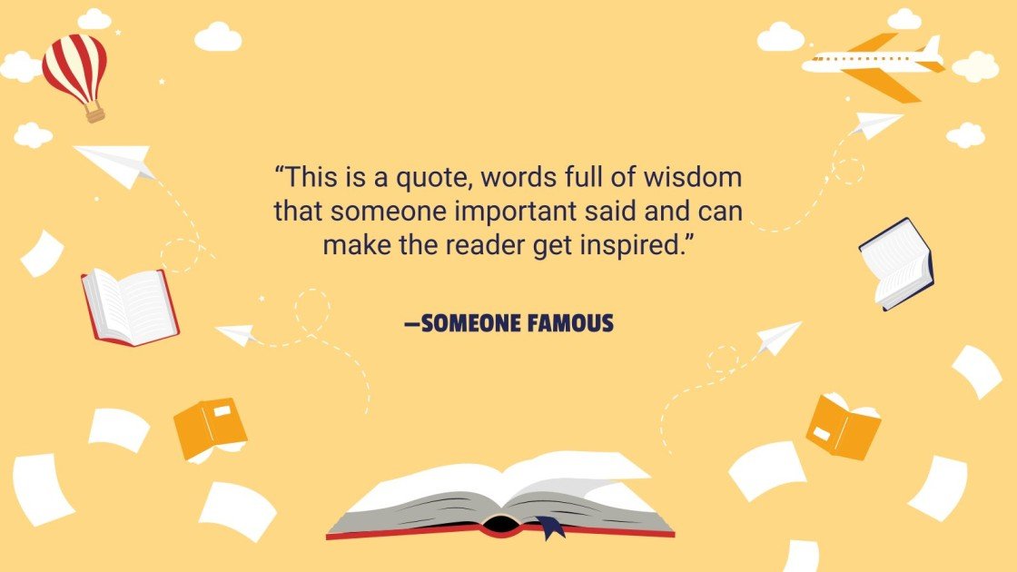 Library Center Google Slides theme & PowerPoint template