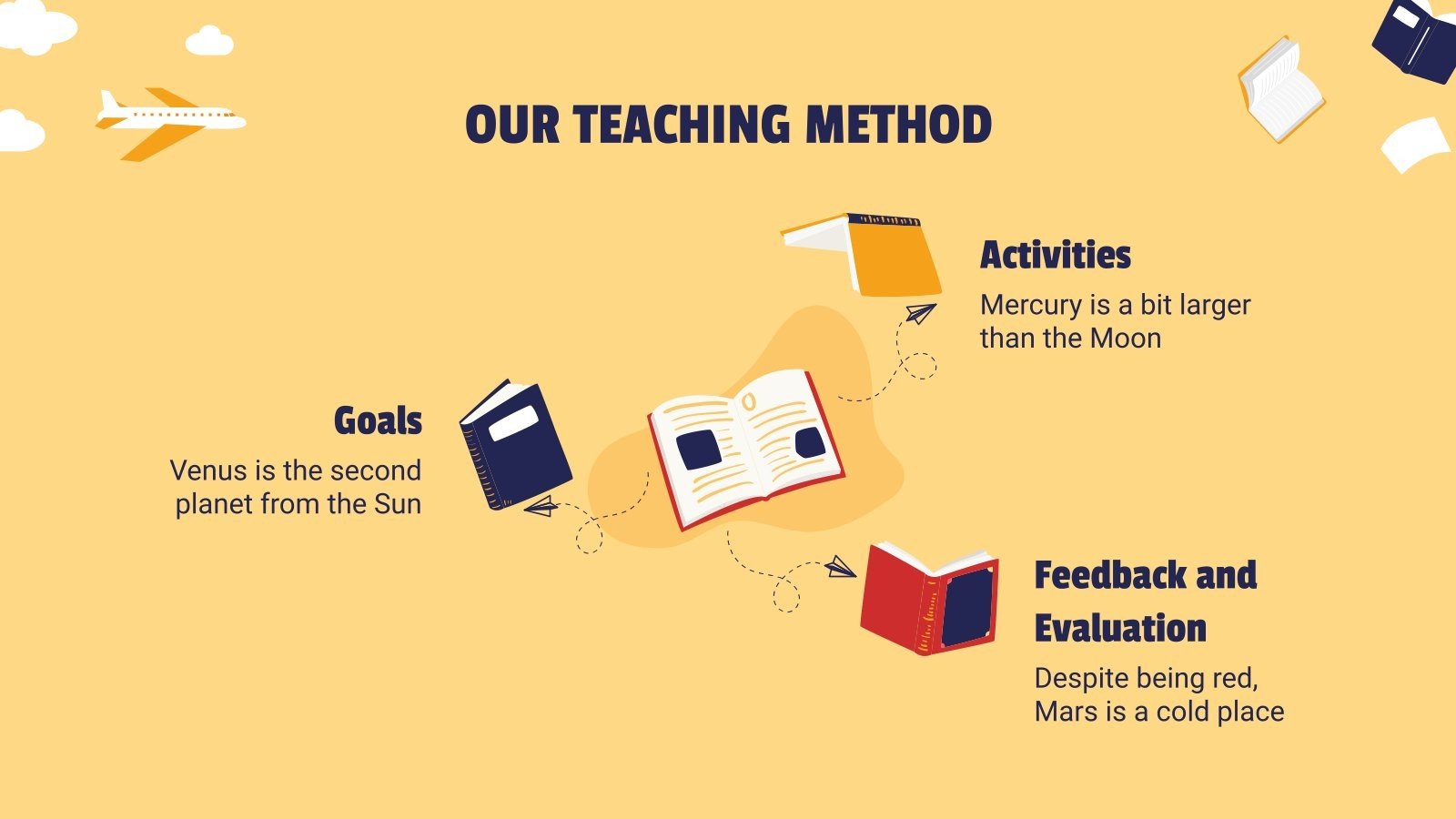 Library Center Google Slides theme & PowerPoint template