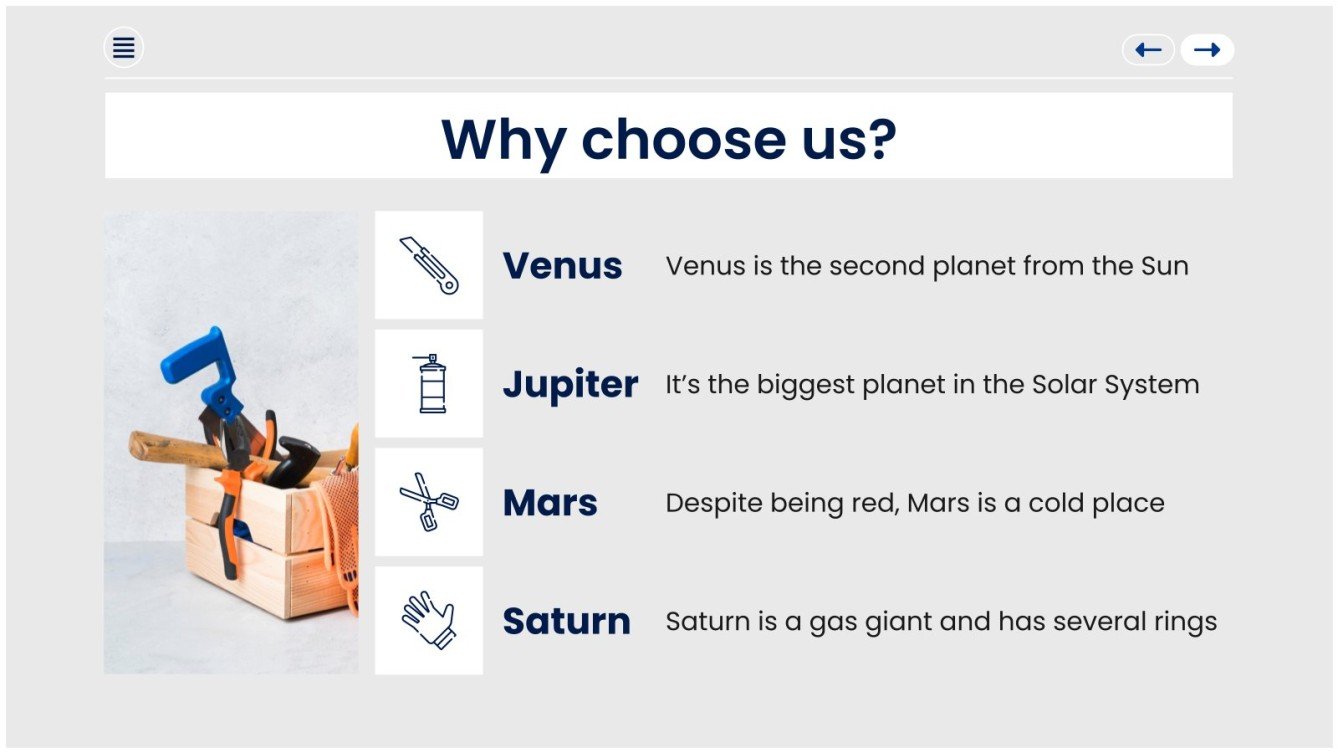 Hardware Store Catalog | Google Slides & PowerPoint