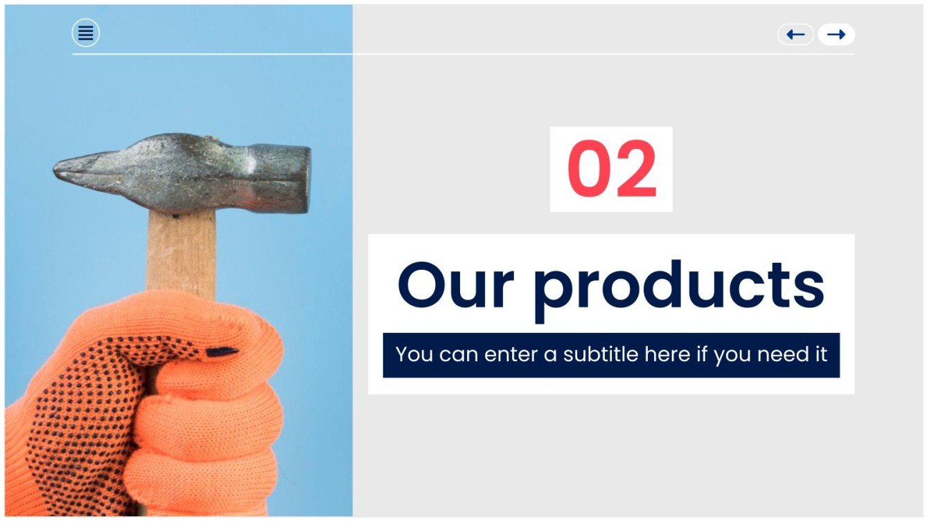 Hardware Store Catalog | Google Slides & PowerPoint