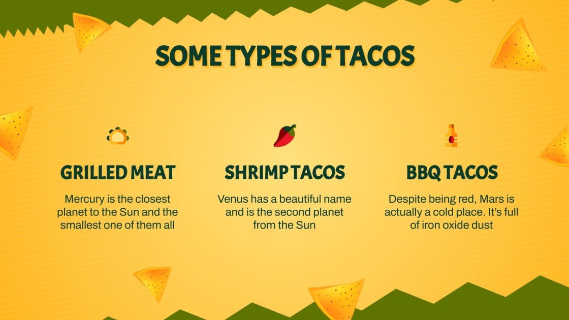 Traditional Taco Workshop | Google Slides & PPT
