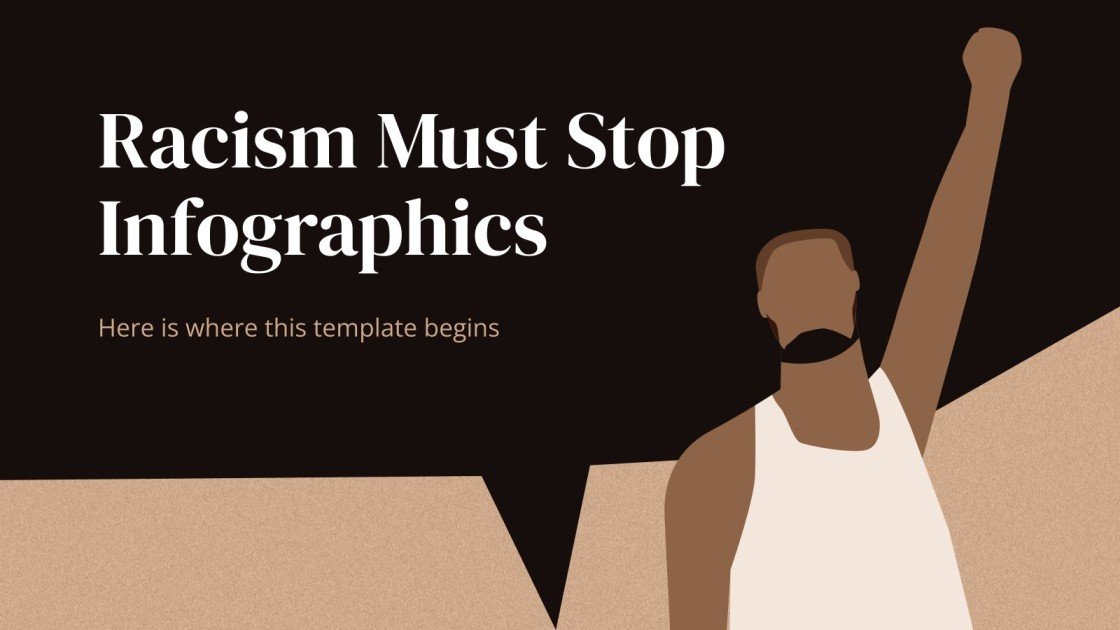 Free Google Slides and PPT templates to fight against racism