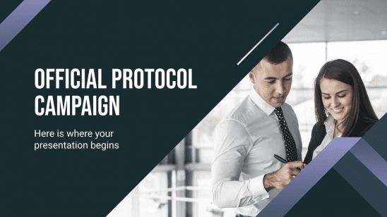 Official Protocol Campaign Google Slides & PPT template