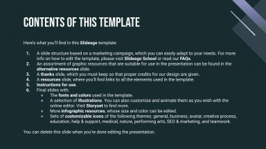 Official Protocol Campaign Google Slides & PPT template