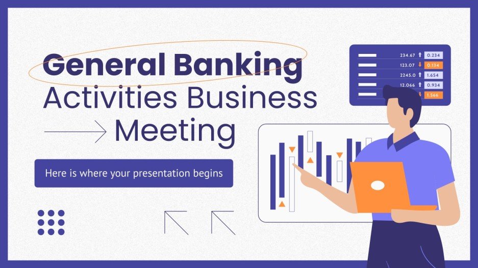 General Banking Business Meeting | Google Slides & PPT
