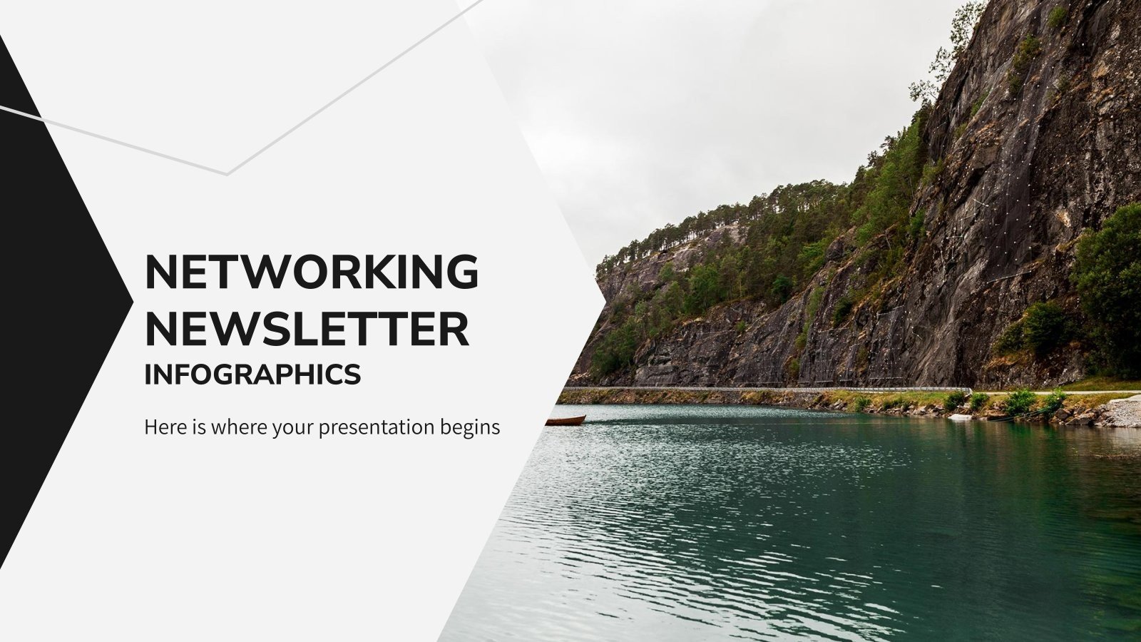 Networking Newsletter Infographics | Google Slides & PPT