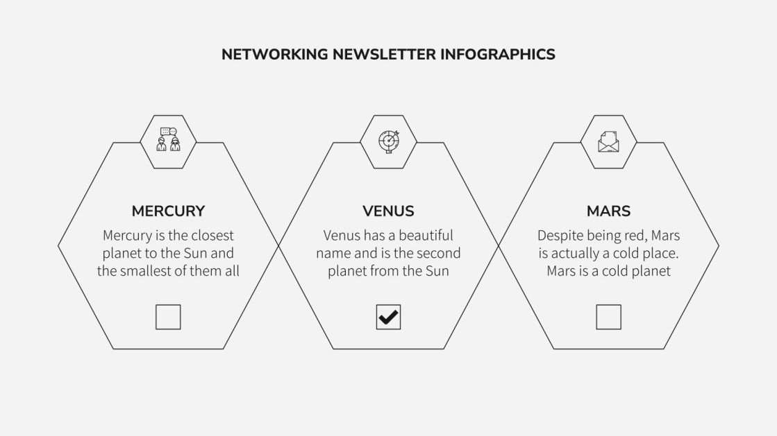 Networking Newsletter Infographics | Google Slides & PPT