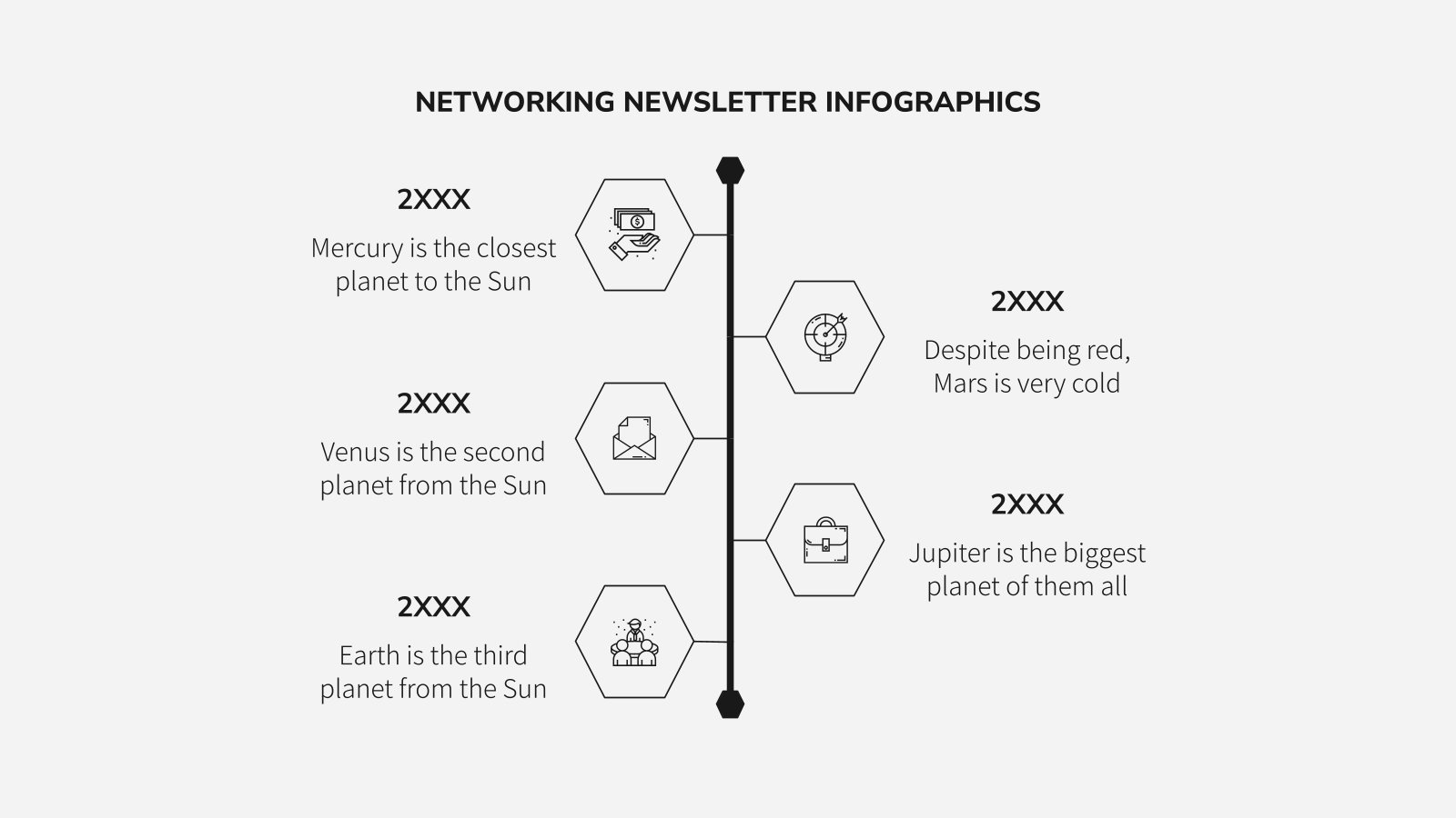 Networking Newsletter Infographics | Google Slides & PPT