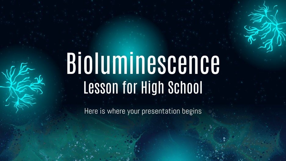 Bioluminescence Lesson for High School | Google Slides & PPT
