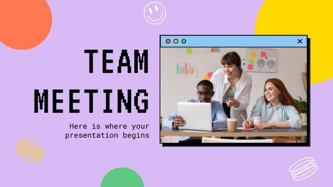 Team Meeting | Google Slides and PowerPoint