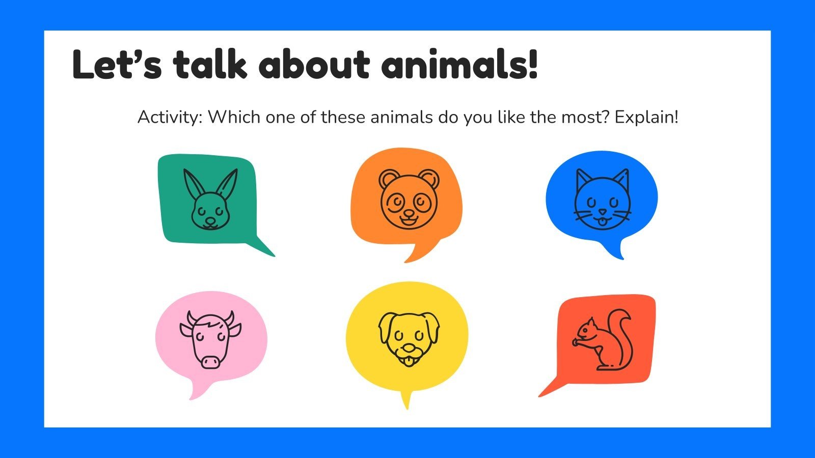 Activities to Promote Dialogue in Pre-K | Google Slides