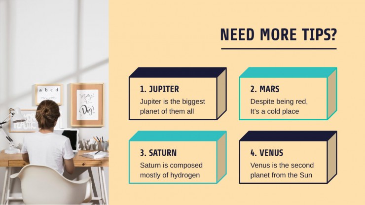 Teleworking Tips Google Slides Theme and PowerPoint Template