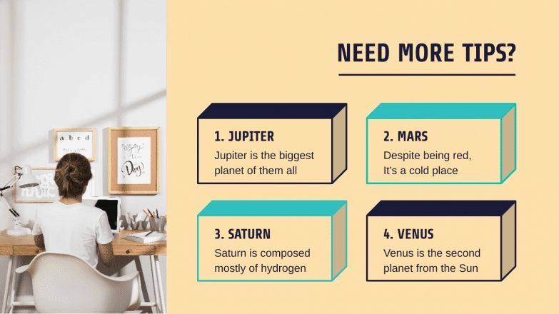 Teleworking Tips Google Slides Theme and PowerPoint Template