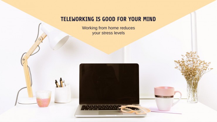 Teleworking Tips Google Slides Theme and PowerPoint Template