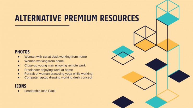 Teleworking Tips Google Slides Theme and PowerPoint Template