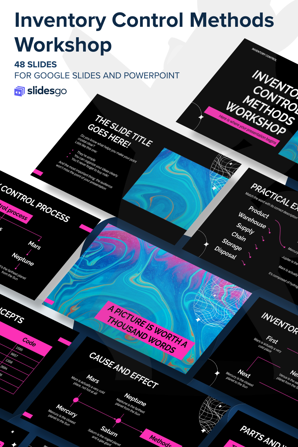 Inventory Control Methods Workshop | Google Slides & PPT