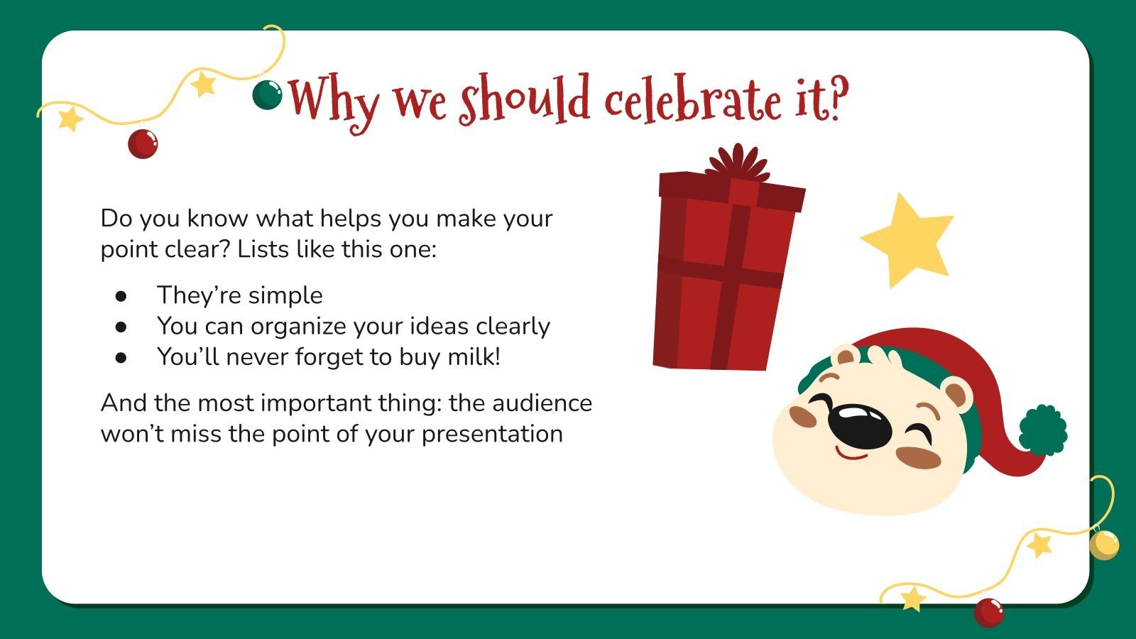 All About Christmas Eve for Kids | Google Slides & PPT