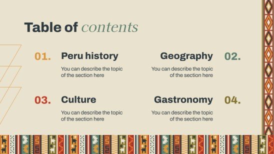 Peru Minitheme | Google Slides & PowerPoint template