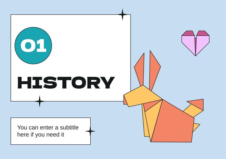 Origami Lesson for Middle Schoolers | Google Slides & PPT