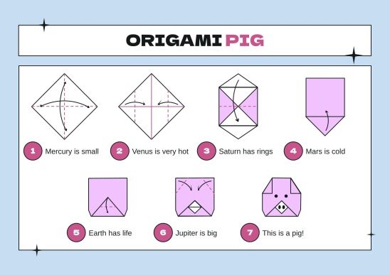 Origami Lesson for Middle Schoolers | Google Slides & PPT