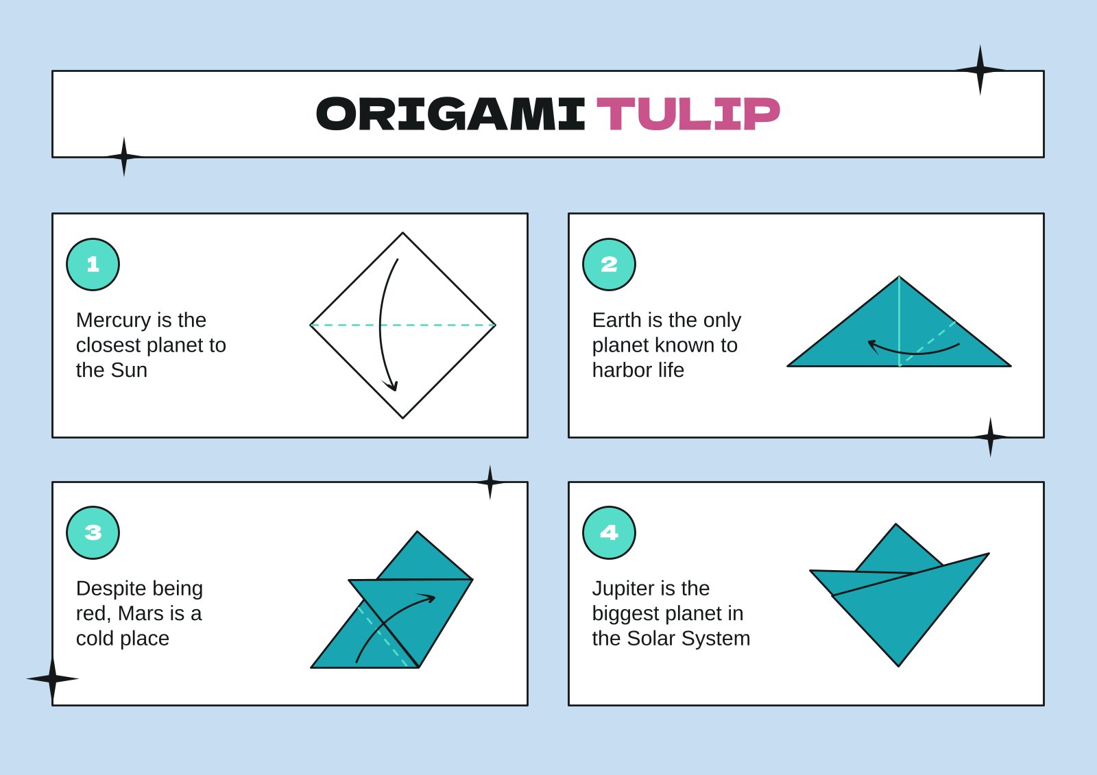 Origami Lesson for Middle Schoolers | Google Slides & PPT