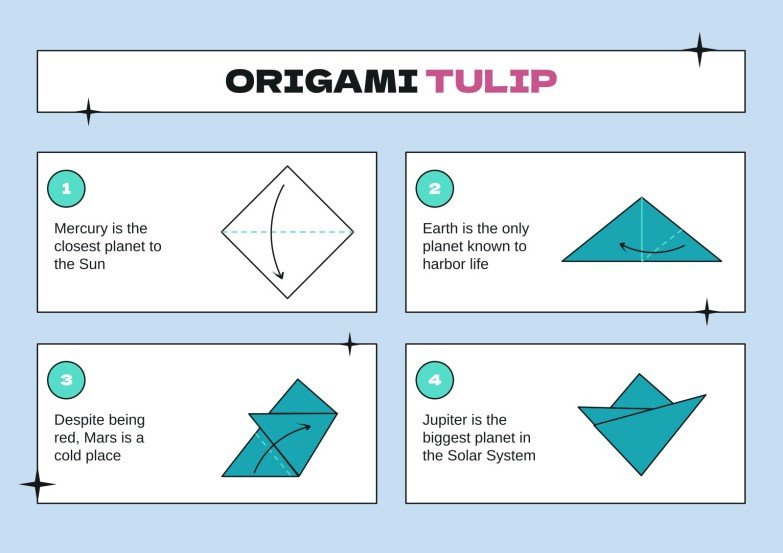 Origami Lesson for Middle Schoolers | Google Slides & PPT