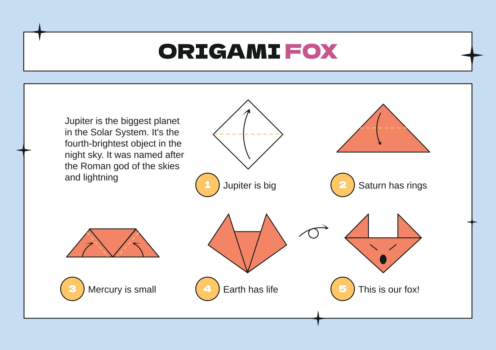 Origami Lesson for Middle Schoolers | Google Slides & PPT