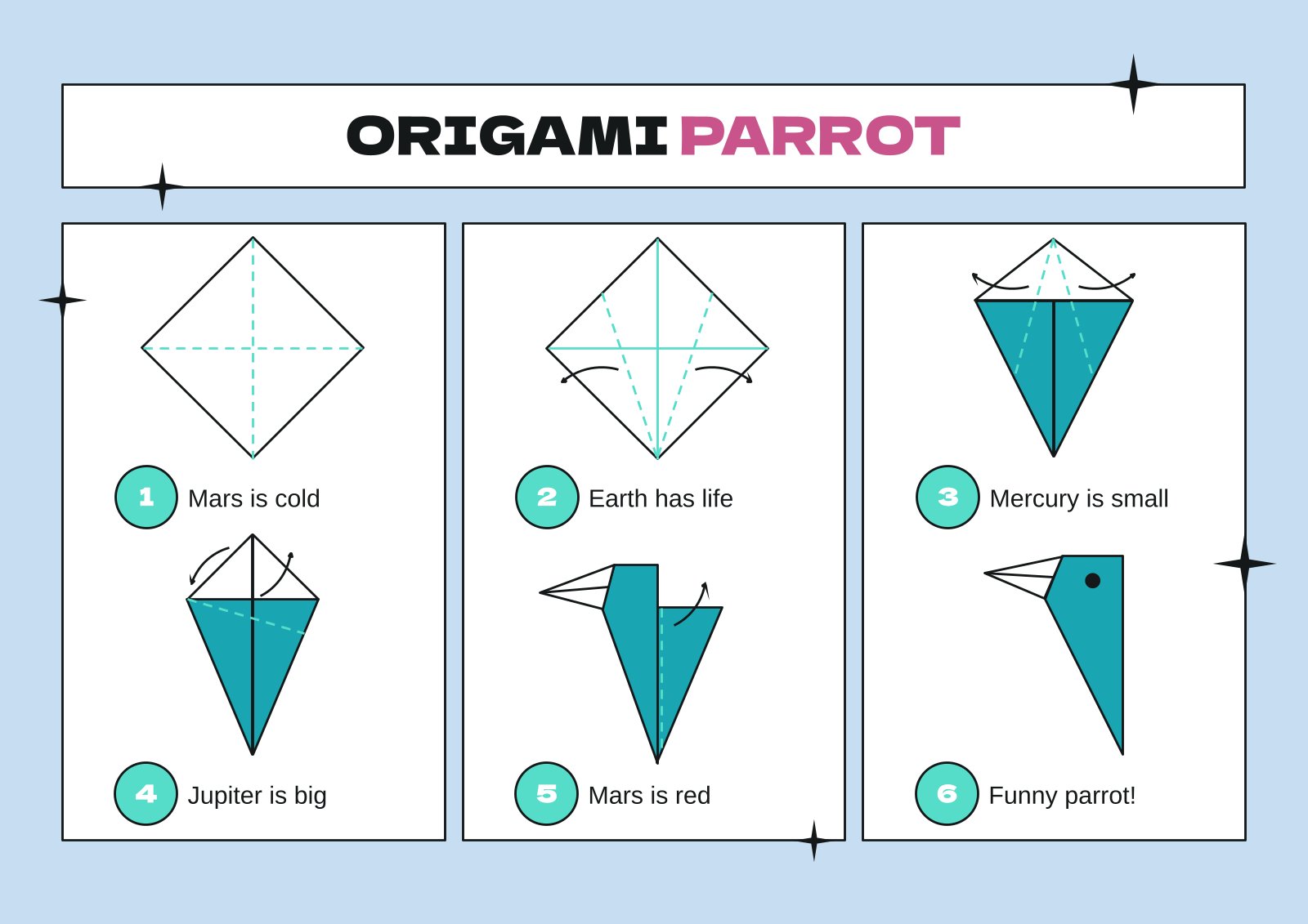 Origami Lesson for Middle Schoolers | Google Slides & PPT
