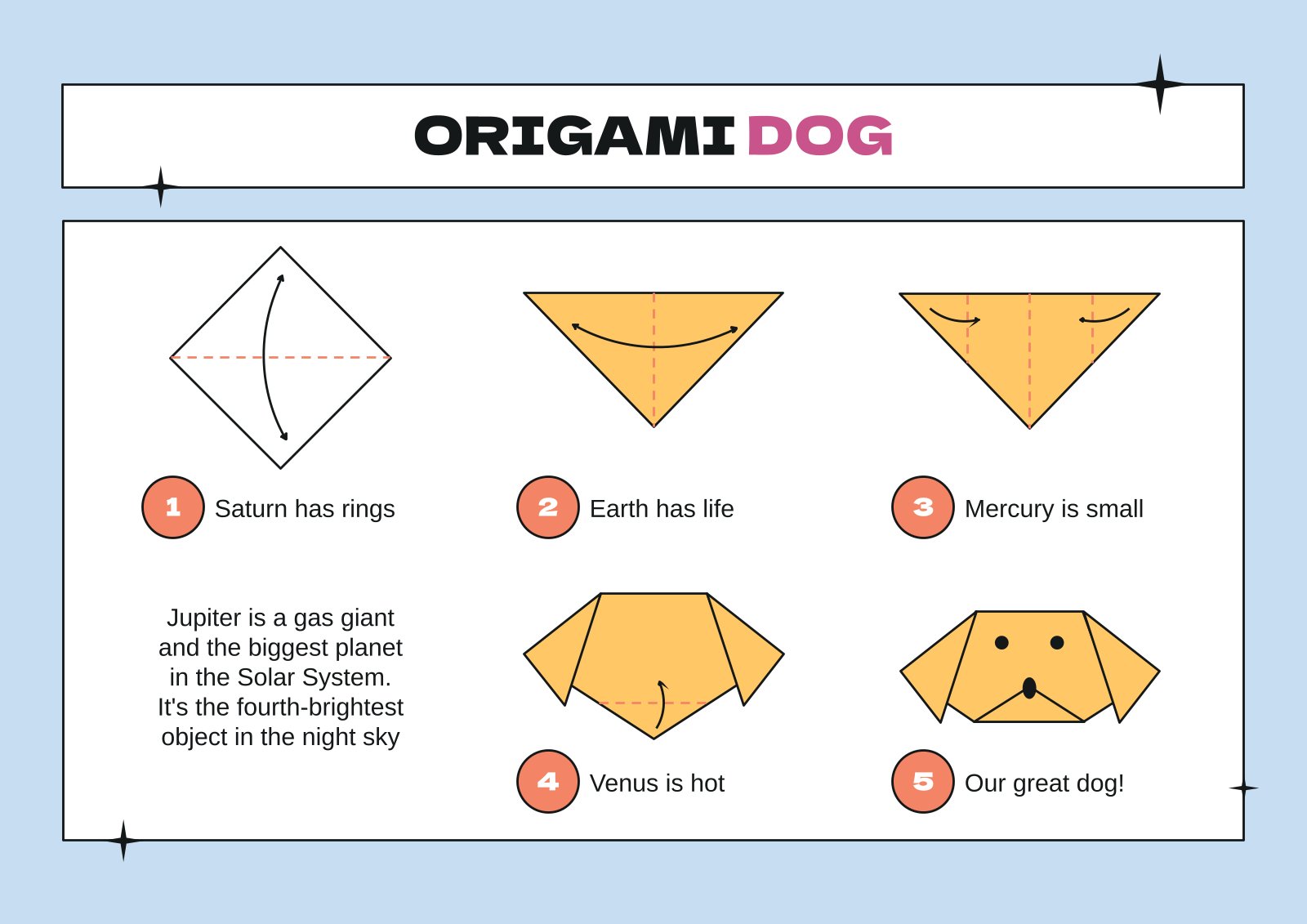 Origami Lesson for Middle Schoolers | Google Slides & PPT