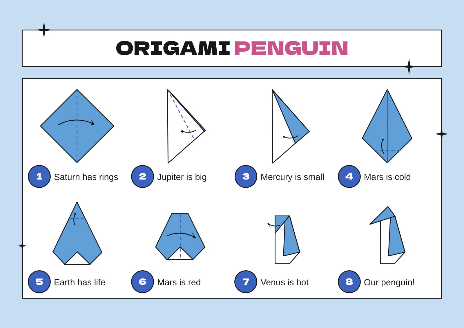 Origami Lesson for Middle Schoolers | Google Slides & PPT