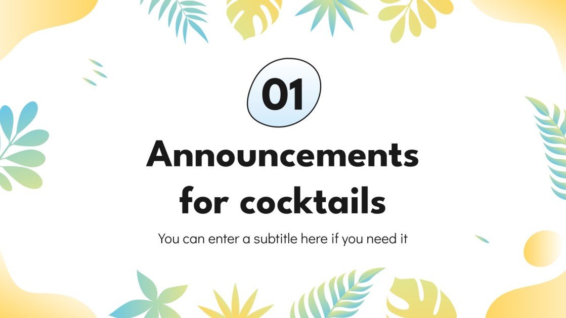 Newsletter con cócteles para el Día Nacional del Daiquiri