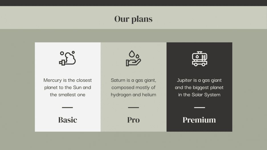 Eco Green Business Plan | Google Slides & PowerPoint theme