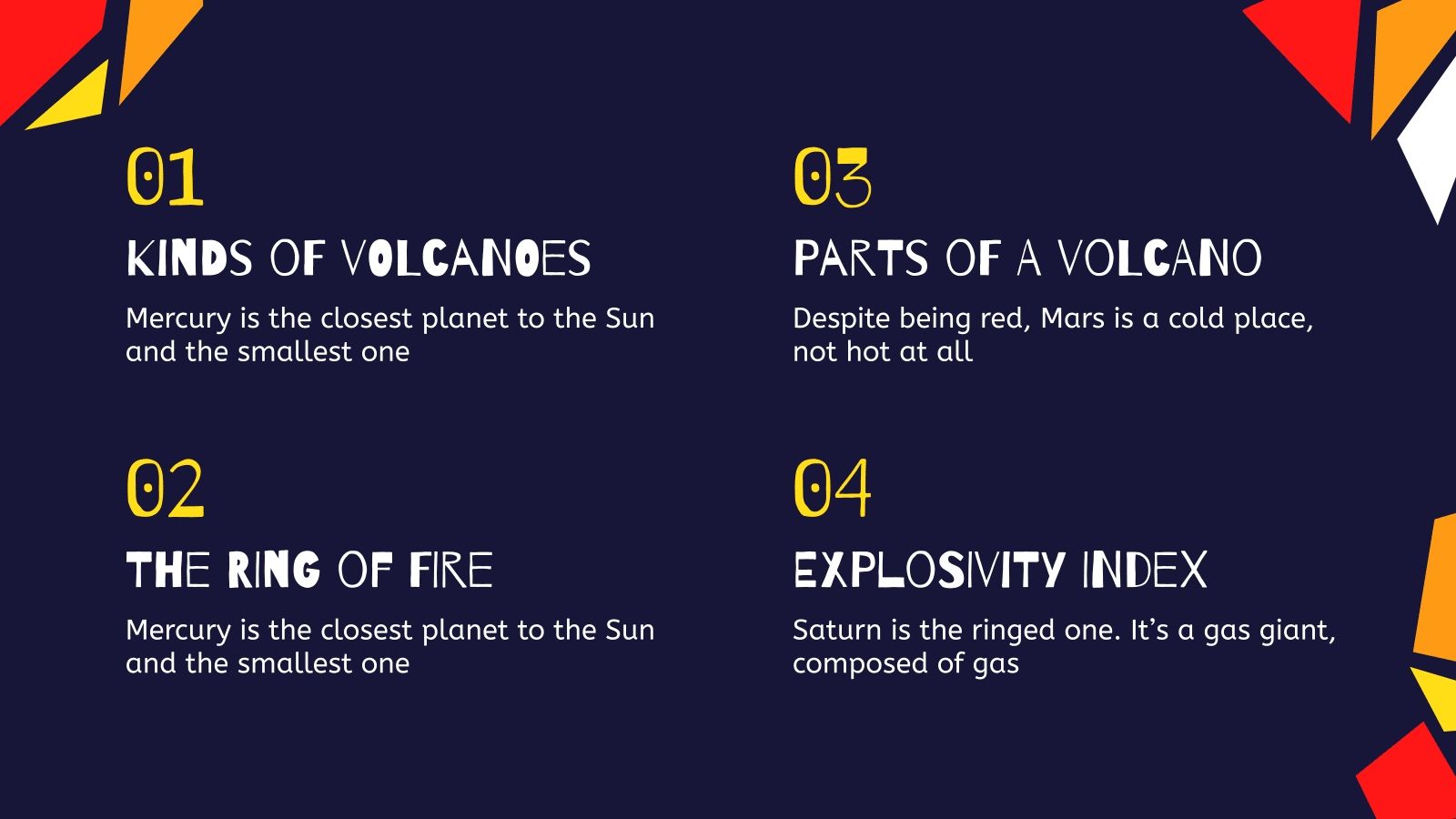 Learning About Volcanoes and Lava | Google Slides & PPT