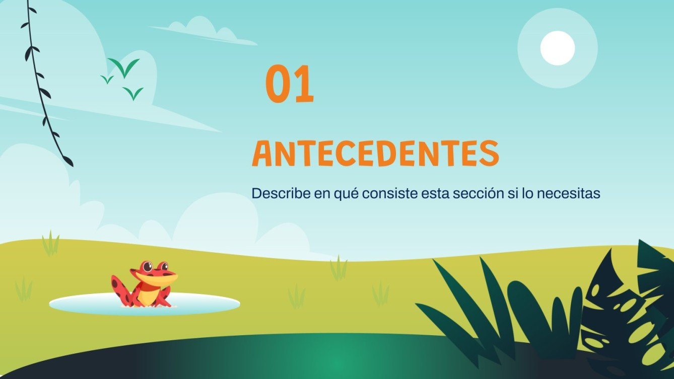 Endangered Species Amazon Rainforest Thesis | Google Slides
