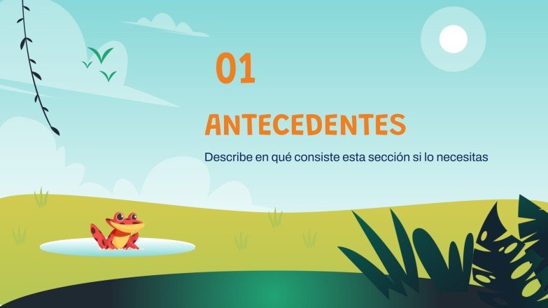 Endangered Species Amazon Rainforest Thesis | Google Slides