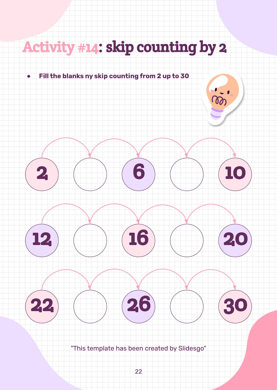 Printable Dyscalculia Worksheets for Pre-K | Google Slides