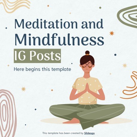Free Google Slides and PPT Templates about Meditation