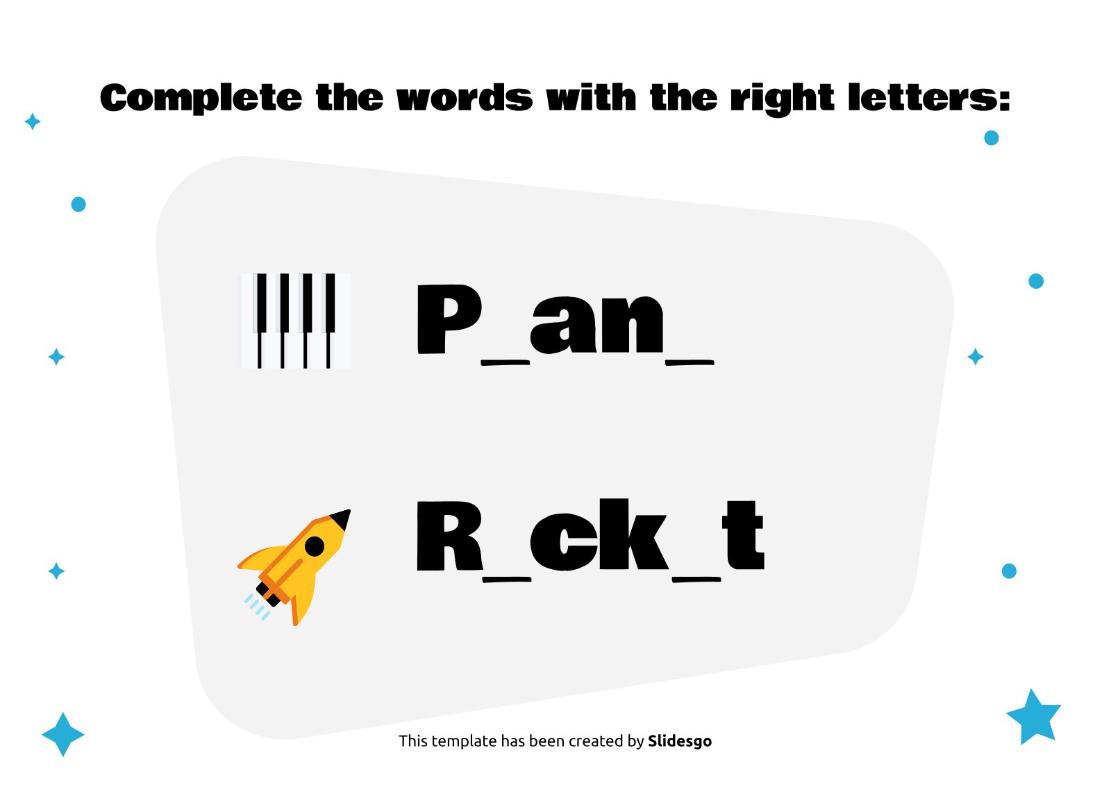 Printable Cards for Special Education Google Slides & PPT