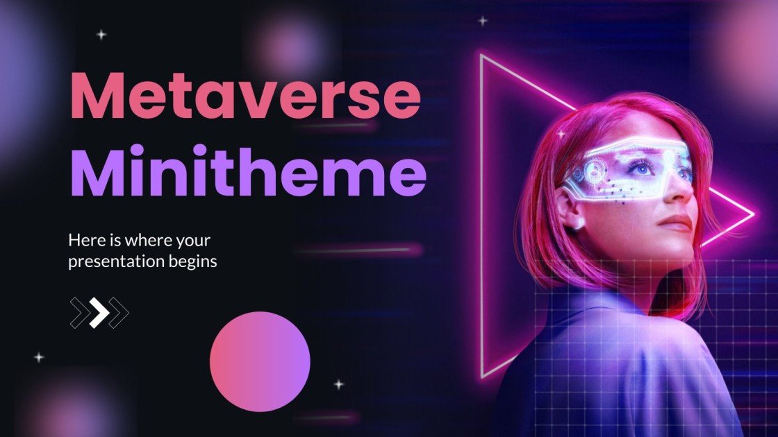 Metaverse Minitheme | Google Slides and PowerPoint