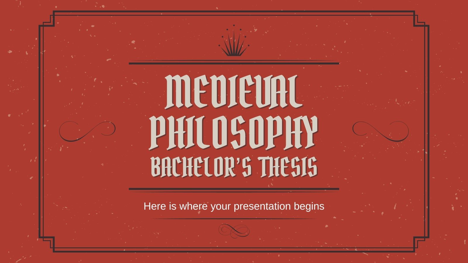 Plantillas de temática medieval para Google Slides y PowerPoint