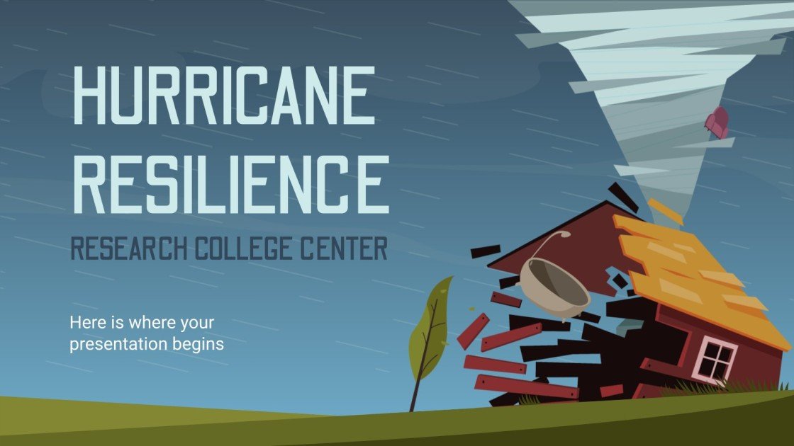 Free Google Slides themes and PowerPoint templates about Hurricanes