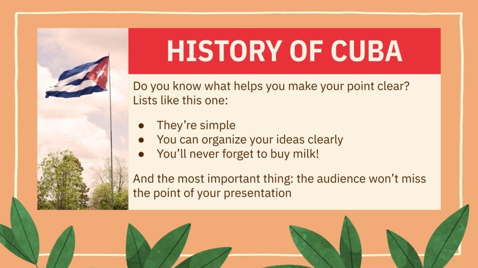 Cuba Minitheme | Google Slides & PowerPoint template